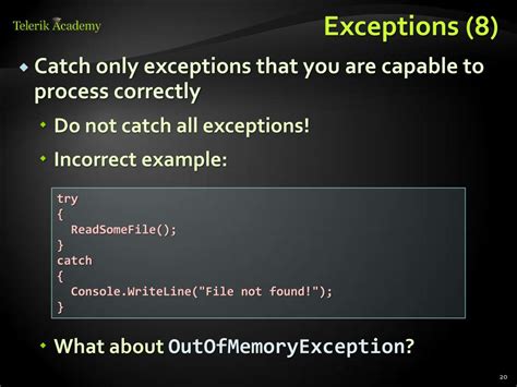 Ppt Defensive Programming Assertions And Exceptions Powerpoint