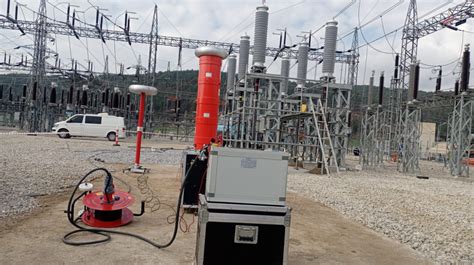 Dry Type Frequency Resonant Test System For Substation Testing
