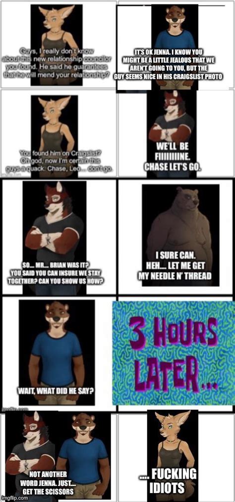 Echo Chase And Leo Go To Couples Therapy Rfurryvisualnovels