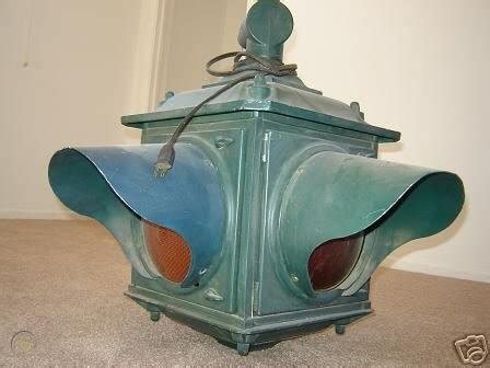 Antique Crouse Hinds Co 4 Way Traffic Light 23321949