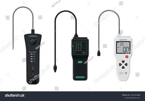 Natural Gas Leak Detector Lpg Ngv Stock Vector Royalty Free