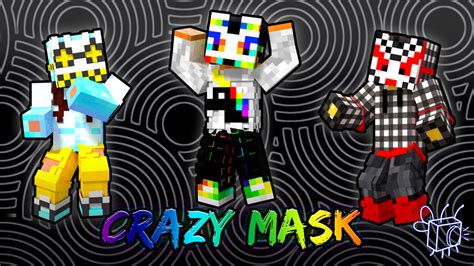 Crazy Mask By Blu Shutter Bug Minecraft Skin Pack Minecraft