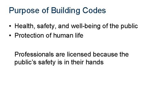 Introduction To Building Codes Civil Engineering And Architecture