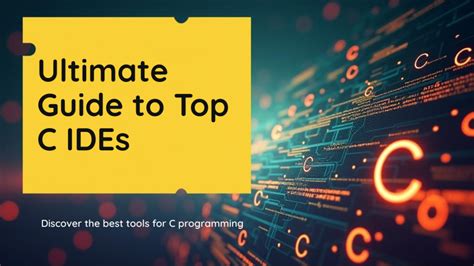 Best C Ides In 2025 Top Ides For C Programming Beginners