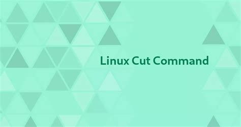 Linux Cut命令详解与教程 Myfreax