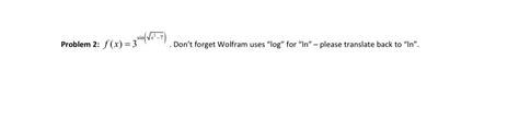 problem 2 f x 3sin x3 72 ﻿don t forget wolfram