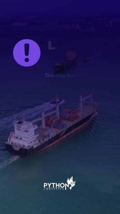 Python Logistics On Linkedin Pythonlogistics Efficientlogistics