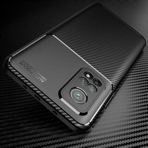 Mi T Pro Case Bumper Silicone Slim Carbon Fiber B Grandado