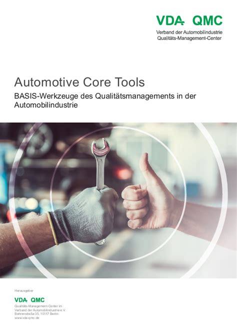 Vda Qmc Automotive Core Tools Online Quiz At Alden Johnson Blog