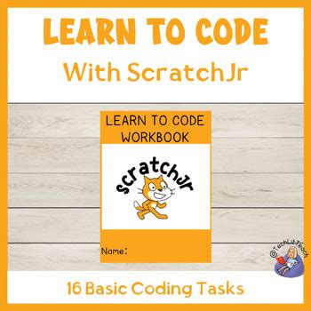 ScratchJr Workbook By TechLitTeach TPT