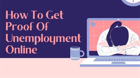 How To Get Proof Of Unemployment Online 7 Steps