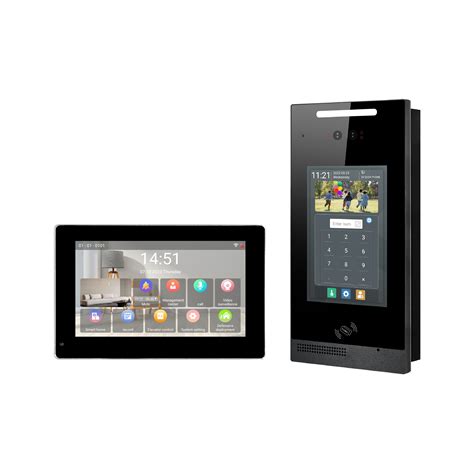 Wired Intercom Systems For Multi Apartment Building Wifi Indoor Unit