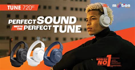 JBL Tune BT Wireless Over Ear Headphone Motion View