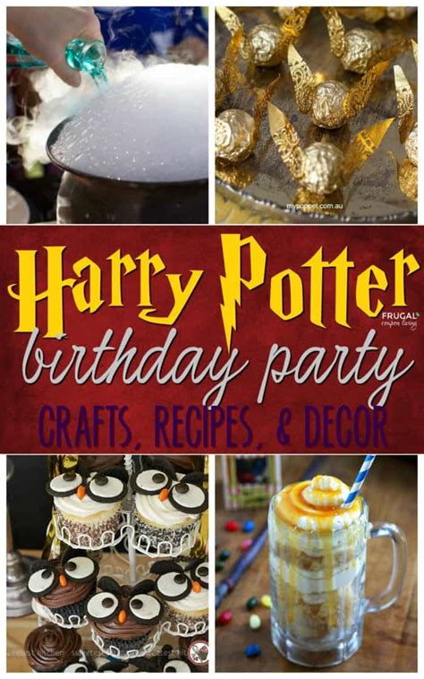 Harry Potter Birthday Party Ideas