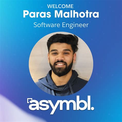 Welcome Softwareengineer Salesforce Innovation Asymbl Asymbl