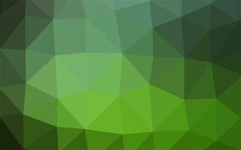 Dark Green Vector Shining Triangular Template 6979663 Vector Art At Vecteezy
