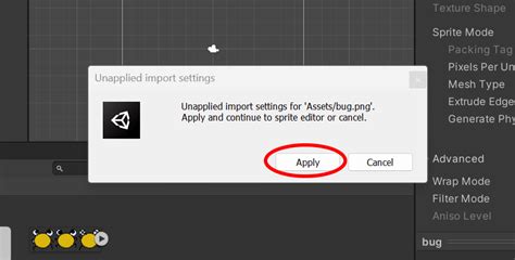 Unity2d：1枚の画像から複数のスプライトを生成する 電脳産物