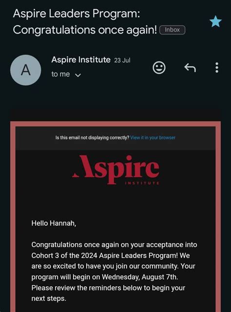 Hannah Igboke On Linkedin Aspireinstitute Professionaldevelopment Leadership