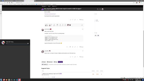 Has Anyone Gotten Ibus Asian Input To Work In Kde Ui Apps Plasma