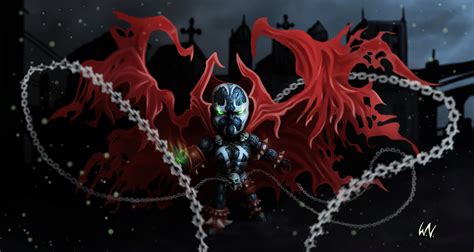 Chibi Spawn 4k Wallpaper HD Superheroes Wallpapers 4k Wallpapers Images Backgrounds Photos And