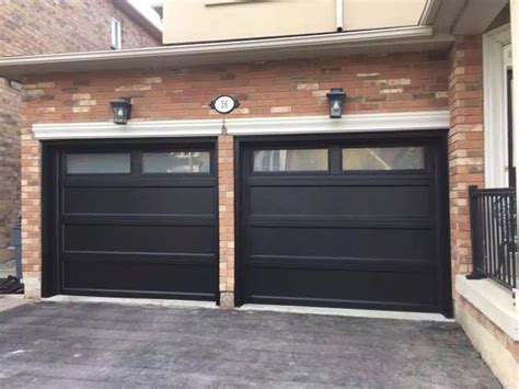 Black Garage Door Brown Roof At Kayla Clubbe Blog