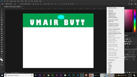 Group Ungroup Layers Adobe Photoshop Cc 2019 Adobe Photoshop