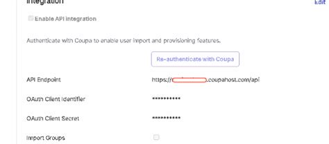 Coupa Provisioning Error Could Not Connect To The Coupa Api Please Check Your Api Endpoint And