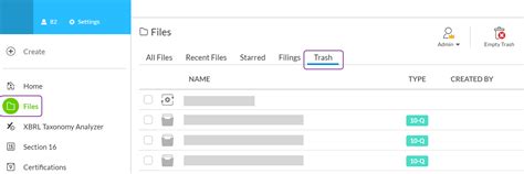 Move Files To The Trash Support Center