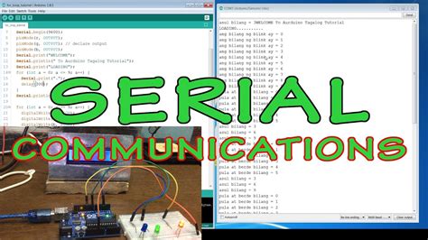 Arduino Serial Communications Tagalog Youtube