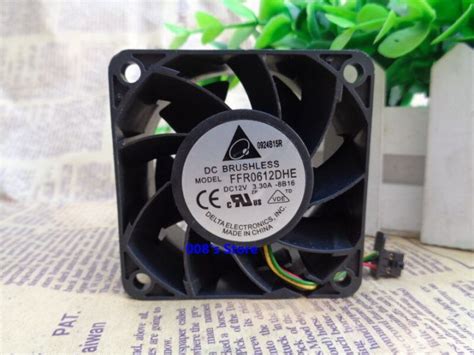 New Radiator Cpu Cooler Fan For Server Pc Pfr0612xhe Sp00 Pwmtach 60