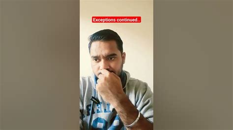 Plsql Exceptions Continuied Clip8 Youtube