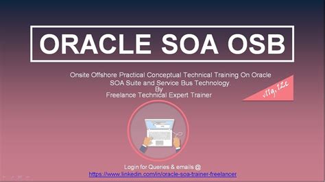 Oracle Soa Osb Technical Training Youtube