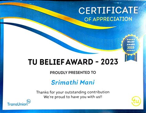 Srimathi Mani On Linkedin It Inspires Me To Pursue Further With Even Greater Enthusiasm Am