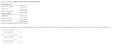Solved Using The Weighted Average Method Prepare The Chegg