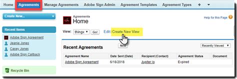 How To Trigger Data Mapping On Already Sent Agreements In Salesforce Adobe Sign