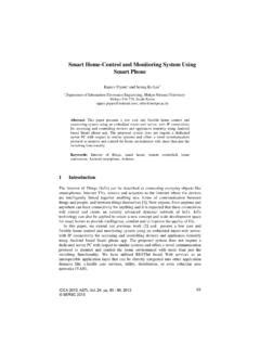 Smart Home Control And Monitoring System Smart Home Control And Monitoring System Pdf PDF PRO