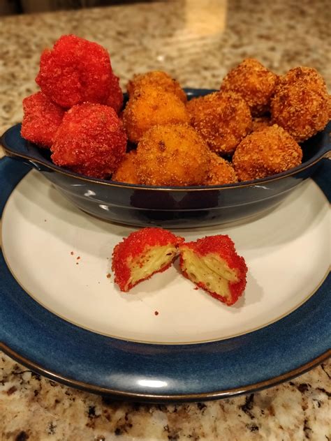 Homemade Fried Flaming Hot Cheetos Cheetos Spicy Nacho Doritos Mac