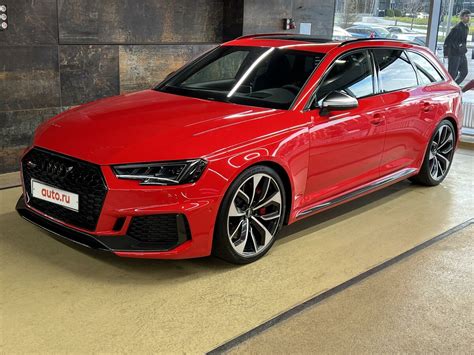 Купить б/у Audi RS 4 IV (B9) 2.9 AT (450 л.с.) 4WD бензин автомат в ...