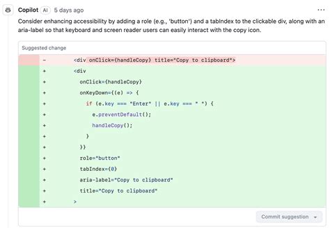 github copilot pr review is useful richard dallaway s blog