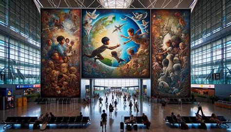 Where Are The Conspiracy Paintings In Denver Airport — Grand Chalet