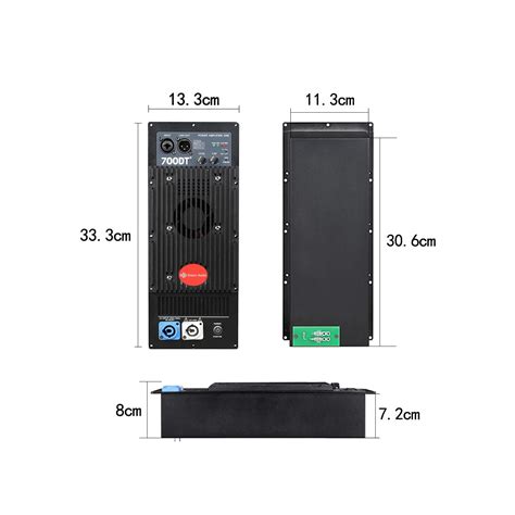 700dt Class D Plate Amplifier For Active Speaker 500 700 900 1500dt Plate Amplifier Module 2 Way