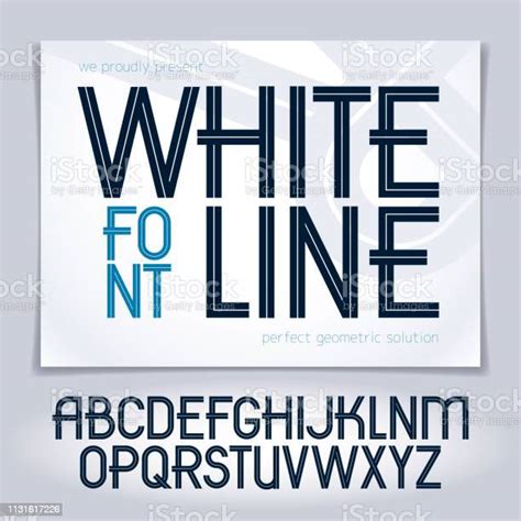 뉴스 및 방송 회사에 대 한 엠 블 럼 디자인에 사용 하기 위해 흰색 줄무늬와 함께 만든 벡터 대문자 영어 알파벳 문자 집합 0명에 대한 스톡 벡터 아트 및 기타 이미지