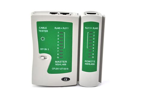 LAN CABLE TESTER (9V BATTERY REQUIRED)