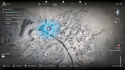 Assassinate Peacock Location Assassins Creed Shadows Gamerpillar