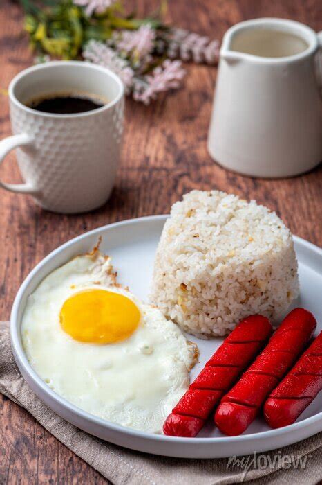 Hotsilog Vertical Is A Famous Filipino Meal That Consists Fotomural • Fotomurais Menu
