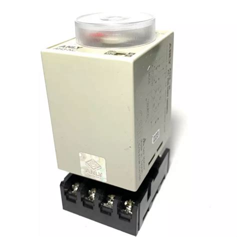 Anly Ah3 Nc Multi Range Analog Timer With Free 8 Pins Socket Lazada Ph