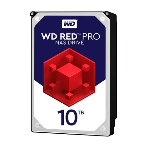 Wd Red Pro 10tb Nas Hard Disk Drive 7200 Rpm Class Sata 6gb S 256mb
