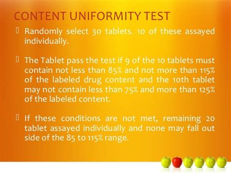 Quality Control Tests For Tablets