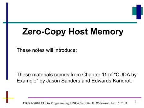 Cuda Zero Copy Host Memory A Programming Guide