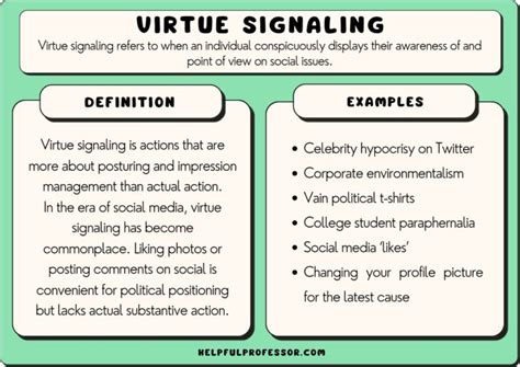 16 Virtue Signaling Examples 2026